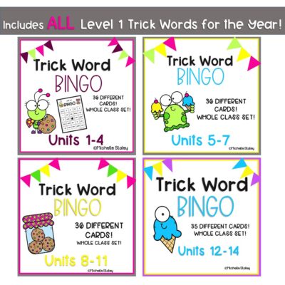 Fundations Grade 1 Trick Words (Freebie)! – Teach By Michelle Allison