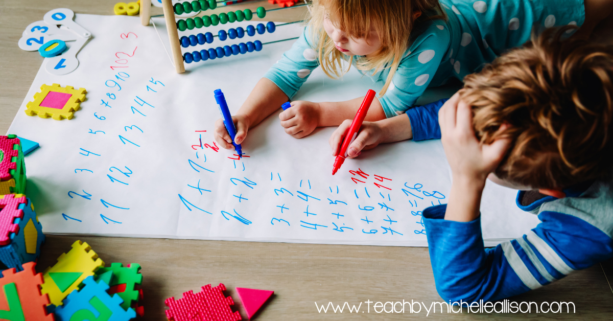 What Are Doubles Facts? – Teach By Michelle Allison