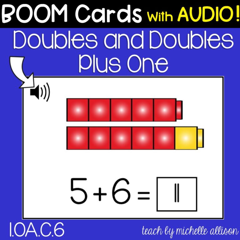 What Are Doubles Facts? – Teach By Michelle Allison