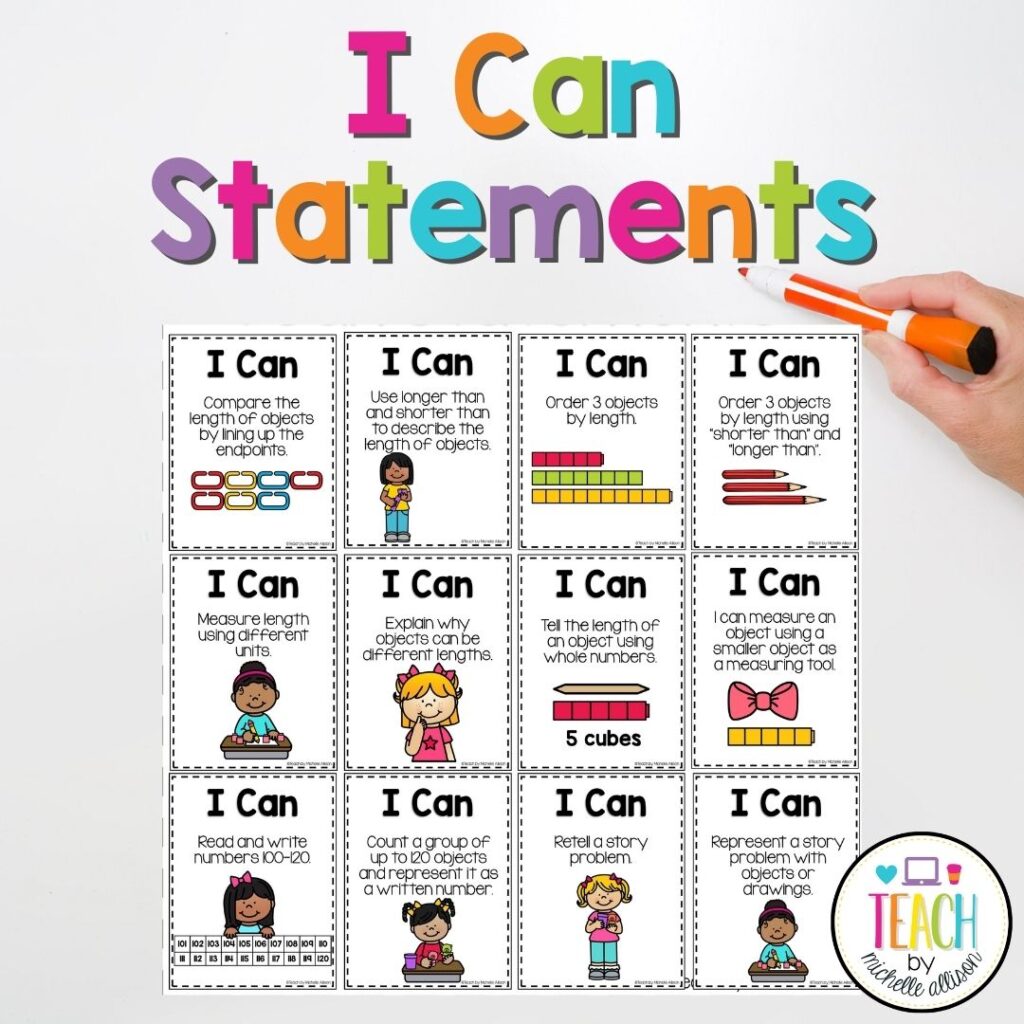 Measuring Length | Illustrative Math First Grade – Teach By Michelle ...