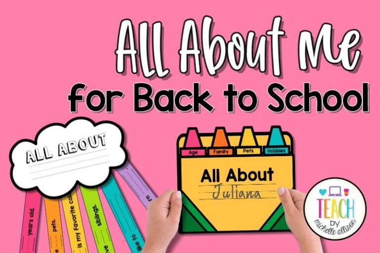 7 All About Me Activities Your Students Will Love