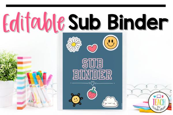 Editable Sub Plan Template To Make Absences Stress-Free