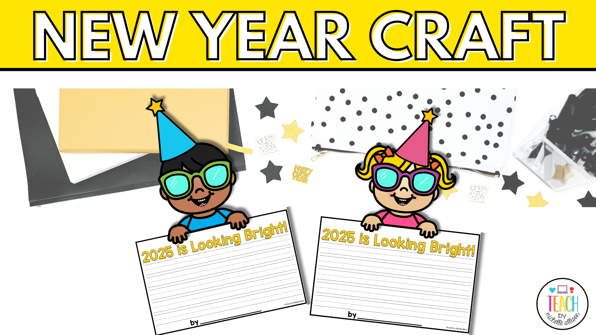 New Year Bulletin Board Craft
