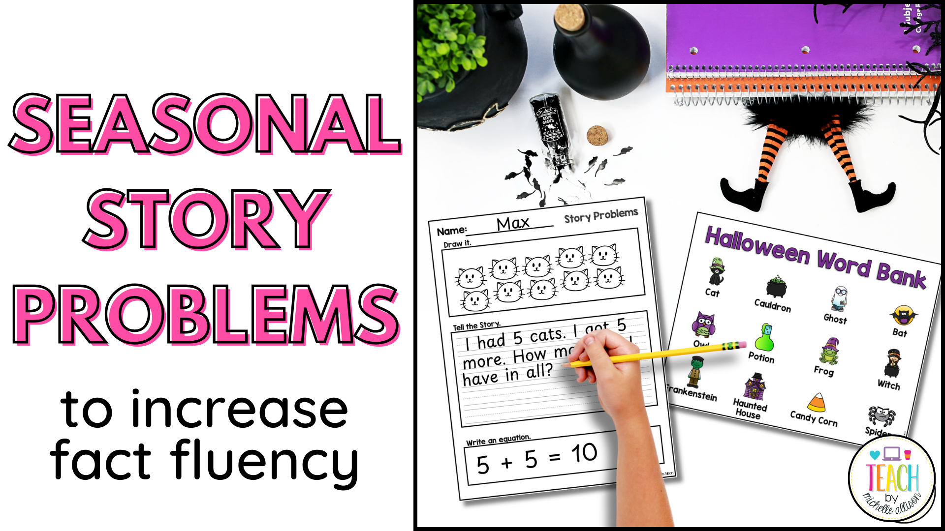 Write Your Own Word Problems To Teach Fact Fluency